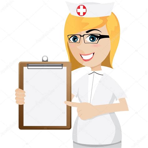 Enfermera De Dibujos Animados Vector Premium Images