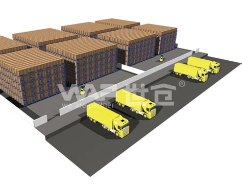 General Shuttle System Radio Shuttle Racking As Rs Shuttle Carrier