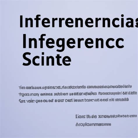 What Does Inference Mean In Science A Comprehensive Guide To Scientific Inference The