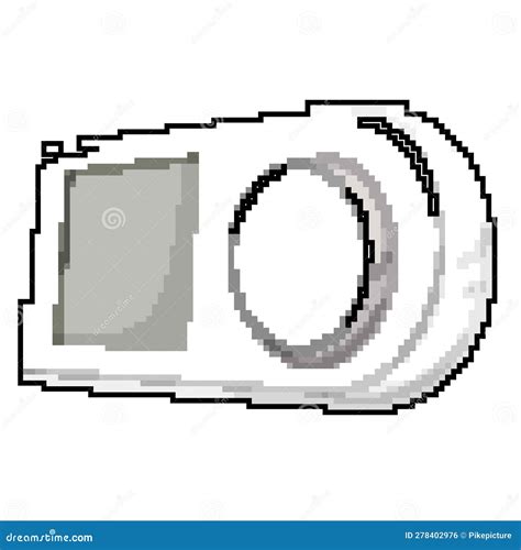Thermostat Game Pixel Art Vektorgrafik Vektor Abbildung Illustration