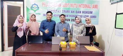Dekan Menjamin Mutu Di Fakultas Syariah Dan Hukum LPM Lakukan Audit Mutu Internal Di Program