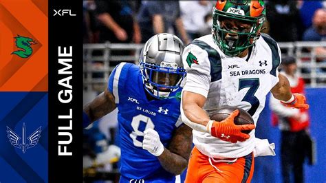 Xfl Full Game Seattle Sea Dragons Vs St Louis Battlehawks Youtube