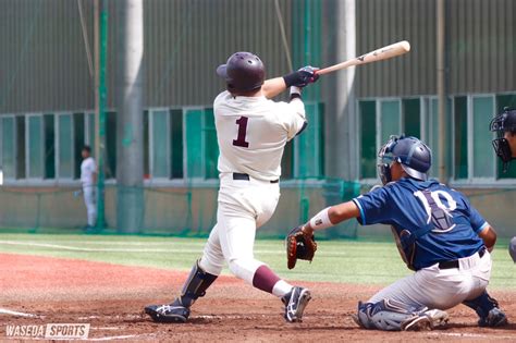 早稲田スポーツ新聞会 On Twitter 野球 夏季オープン戦 対桐蔭横浜大 早大4－5桐蔭横浜大 初回に2点を先制されるも直後