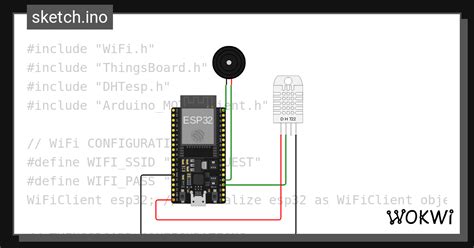 Sensor Temperatur Dht22 Wokwi Esp32 Stm32 Arduino Simulator