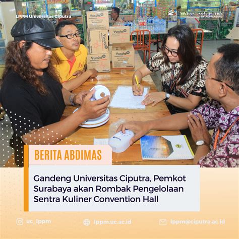 Gandeng Universitas Ciputra Pemkot Surabaya Akan Rombak Pengelolaan