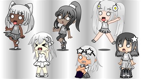 My Ocs In Fear Mood 2 By Gamerdiana On Deviantart