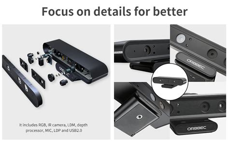 Mua Yahboom Somatosensory Depth Camera 3d Scanner Robot Ros1 Ros2 3d Camera Slam Raspberry Pi
