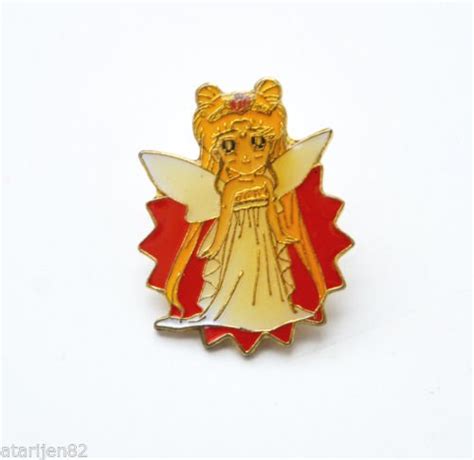 Sailor Moon Vintage Metal Enamel Pin Tktat Princess Serena Queen