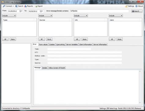 Elmah Log Analyzer Download Softpedia