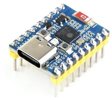 Waveshare Esp32 C6 Mini Dev Board Dual Processor Wifi 6 And Bt5 160mhz 4mb Fla Buy At