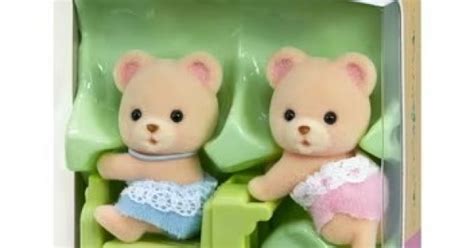 Sylvanian Families Bear Twins