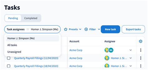 Tasks Basic Working On A Task TaxDome Help Center