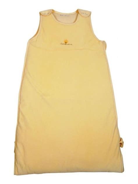 Eveil Et Nature Gigoteuse Hiver Coton Bio Jaune Kiabi
