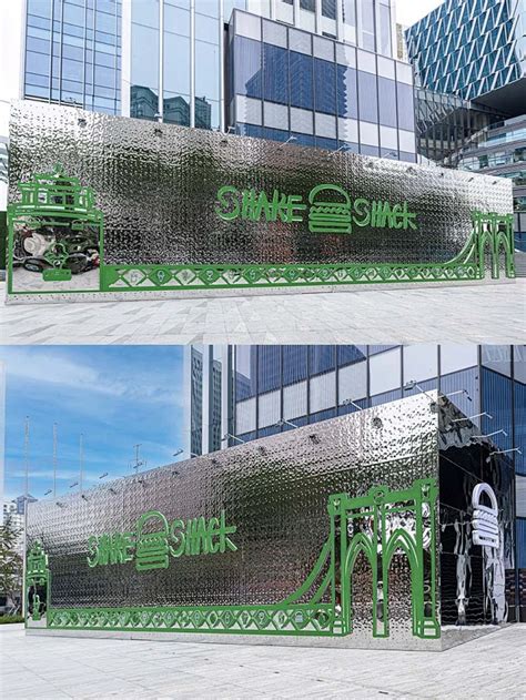 Shake Shack武汉万象城主题围挡 案例 Onsiteclub 体验营销案例集锦 花瓣网