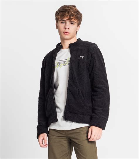 Jaqueta Juvenil Masculina Minty Preto