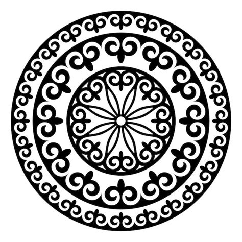 казахский орнамент ою бельдик Премиум векторы Этнические рисунки Африканские картины