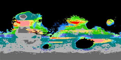 Köppen Climate Map Of A Terraformed Mars Procedural Generation So