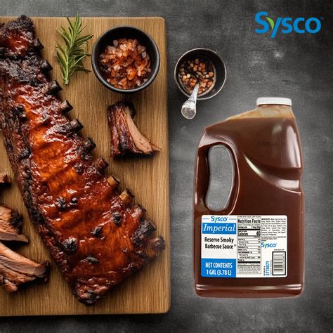 Sauce Bbq Reserve Smokey Sysco 3 78 Kg Carsnack Chile Spa