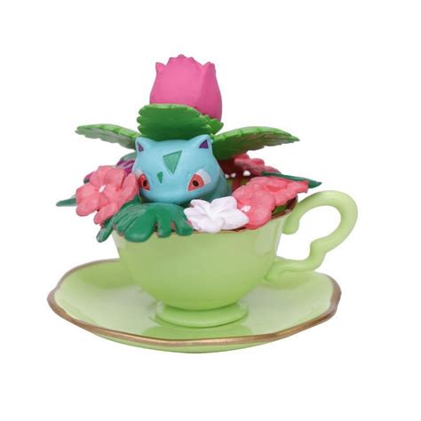 Pokemon Pikachu Eeveelution Vulpix Model Doll Teacup Sprite Ornament