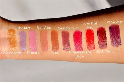 Lipstick Swatches Revlon Super Lustrous Lipstick Stila Color Balm Hot Sex Picture