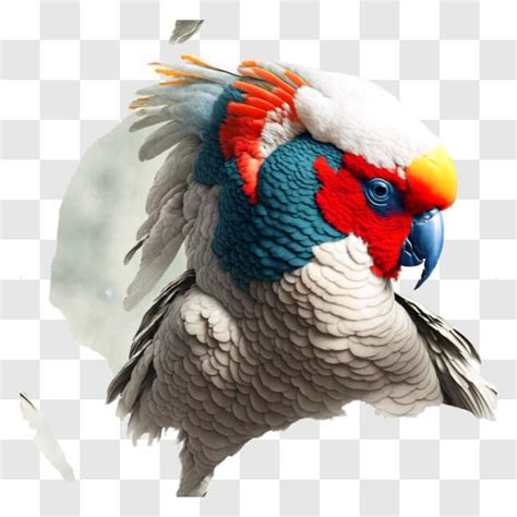 Download Cockatoo On Australian Flag Pngs Online Creative Fabrica