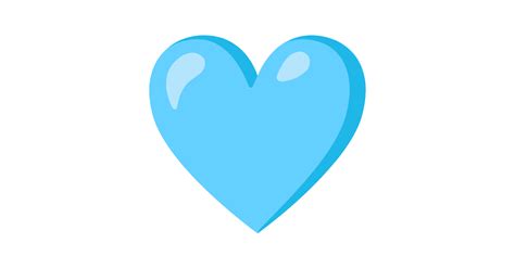 Blue Heart Emoji Meaning 50 Off
