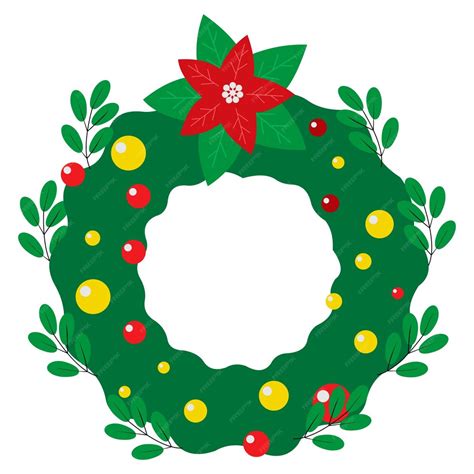 Premium Vector Chrismast Wheart