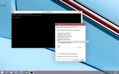 Командная строка Windows 10 с поддержкой Ctrl C и Ctrl V