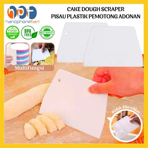 Jual HANDPHONETIAM Pisau Plastik Alat Pemotong Adonan Kue Roti Cake
