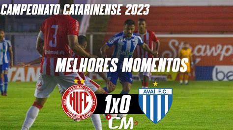 HercÍlio Luz 1 X 0 AvaÍ Melhores Momentos Campeonato Catarinense