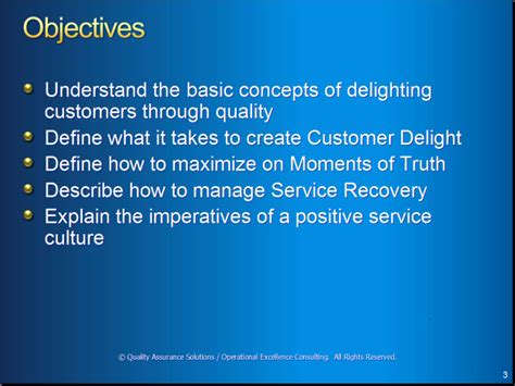 Customer Delight Training Presentation