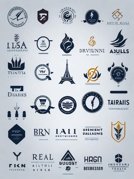 Conjunto De Iconos De Negocios Aislado Sobre Fondo Blanco Ilustración