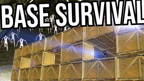 Scp 096 Army Vs Destructible Base Garrys Mod Base Survival Youtube