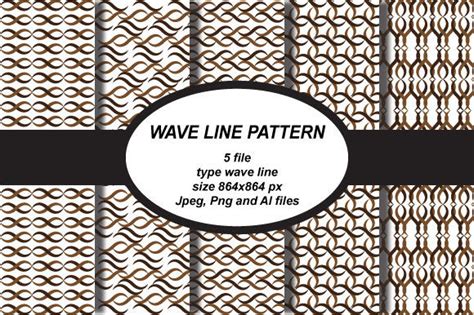 Simple Line Pattern Graphic By SIKEY STUDIO Creative Fabrica