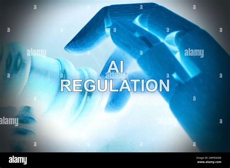 Ai Related Law Concept Shown By Robot Hand Using Lawyer Working Tools