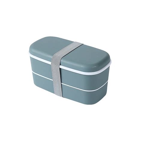 Fiambrera Bento De 2 Niveles Para Niños De Doble Grandado