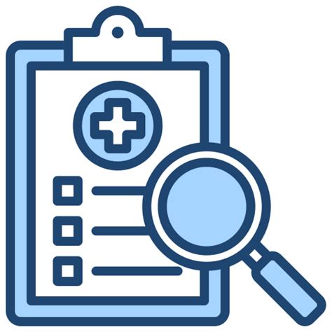 Diagnóstico Iconos gratis de asistencia sanitaria y médica