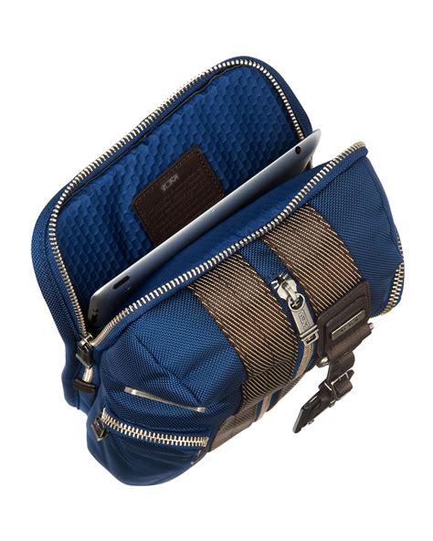 Tumi Bravo Monterey Sling Bag In Blue For Men Lyst