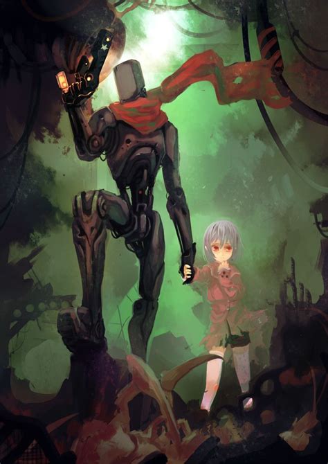Free Dat Robot Character Design Concept Art Character