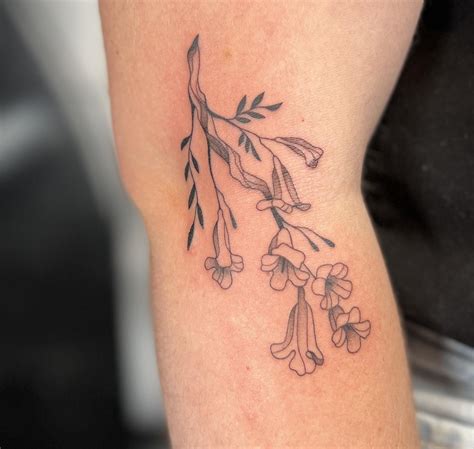 Jacaranda Tattoos 50 Tree Tattoo Designs For Men And Women