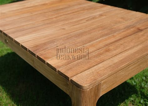 Dining Table Rectangular Indonesia Teak Wood