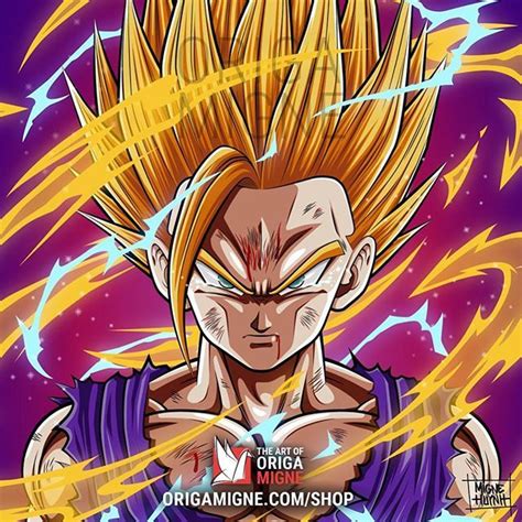 🔥son Gohan🔥 🔁repost First Time Gohan Turn Ssj2 😍 Do You Remember The