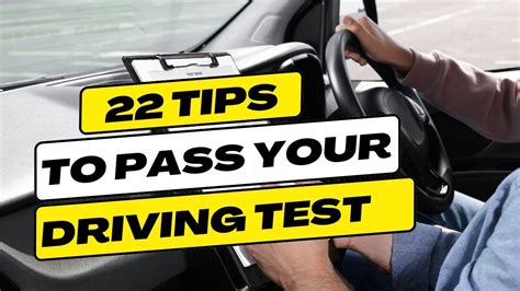 22 Top Tips To Impress Your Driving Examiner Youtube