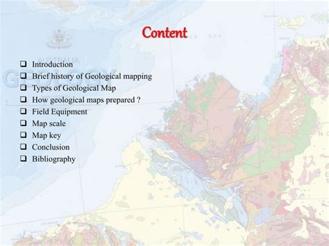 Geological Mapppt Geography Science