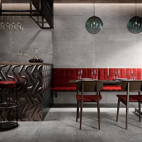 Note Design Creates Bulging Weave Effect Tiles For Kaza Concrete
