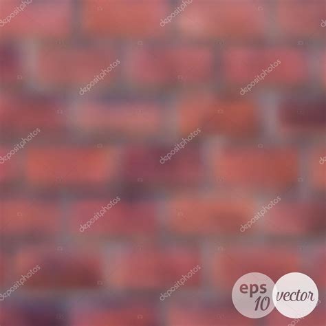 Blurred Brick Wall Background Stock Vector Image By Blumer 1979 64533113