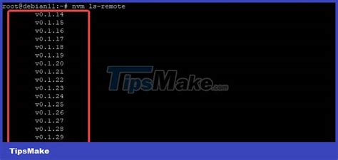 How To Install Nvm On Debian Tipsmake