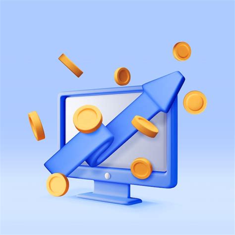 화살표와 동전 3d 벡터 Freepik에서 무료 고품질 벡터를 다운로드하세요 Freepik