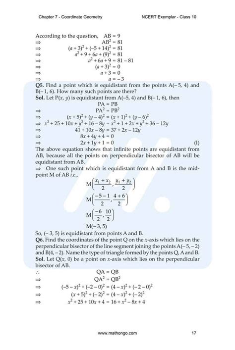 NCERT Exemplar For Class Maths Chapter MathonGo