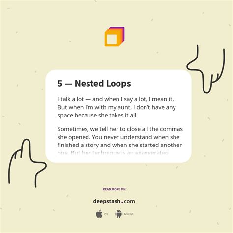 5 — Nested Loops Deepstash